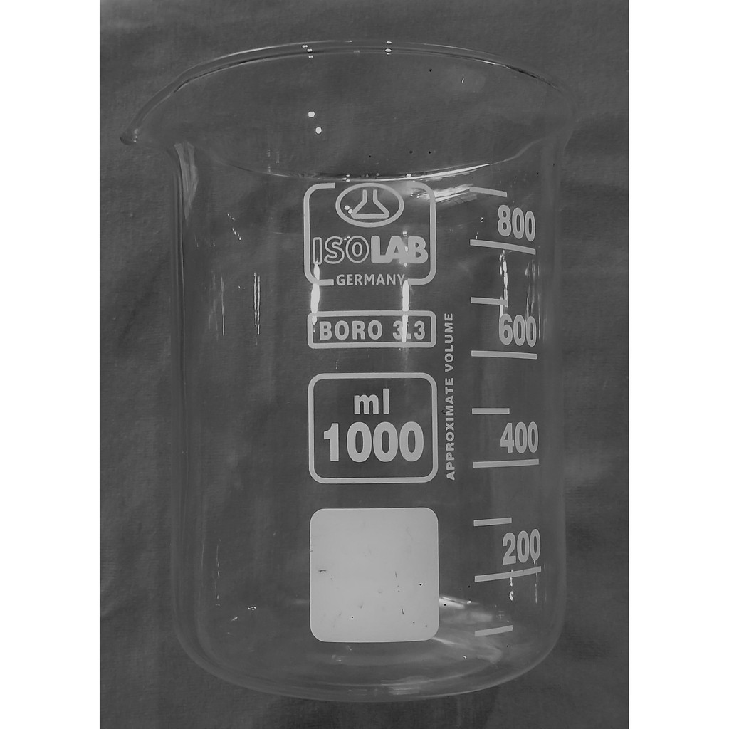 บีกเกอร์ (Isolab) ขนาด 1000 ml. สินค้ามือสอง | Shopee Thailand