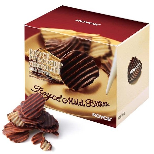 Royce' POTATOCHIP CHOCOLATE MILD BITTER มันฝรั่งทอดกรอบเคลือบช็อกโกแลต ...