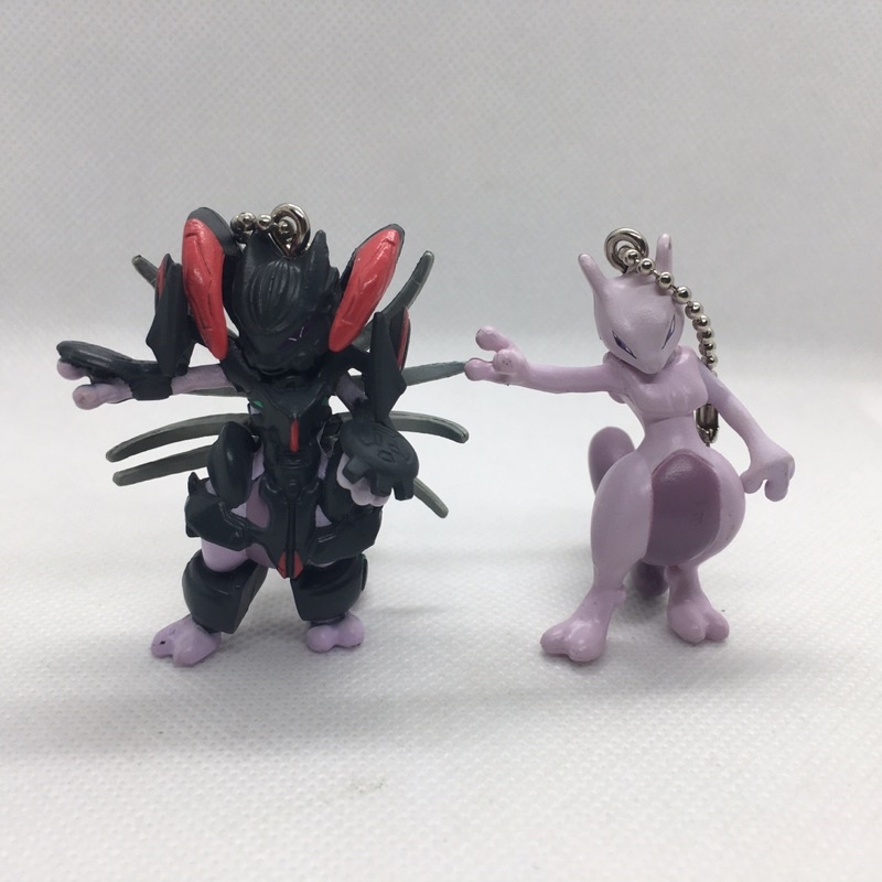 เซ็ตพวงกุญแจ Mewtwo + Armored Mewtwo Pokemon Mewtwo Strikes Back ...