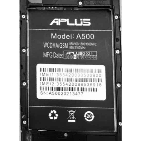 แบ็ตมือถือ Aplus A500 (2021) | Shopee Thailand