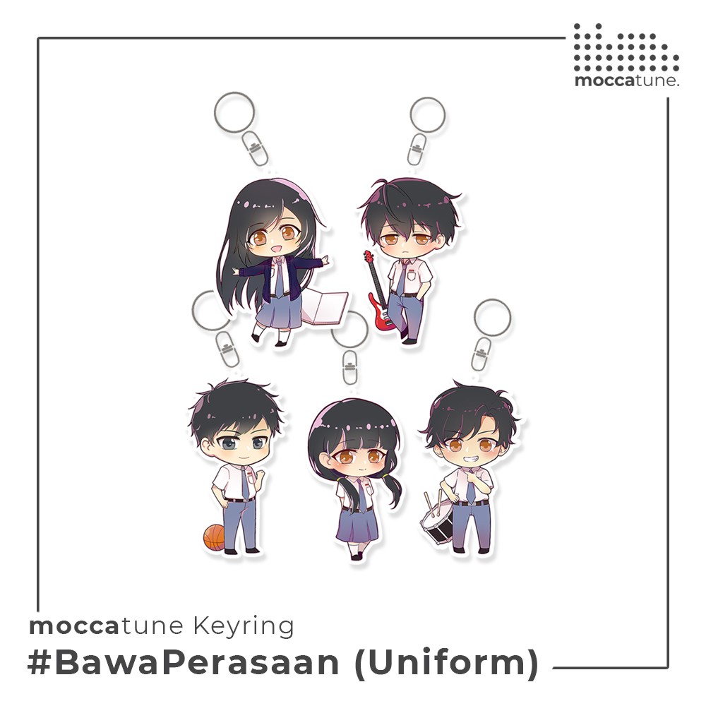 ชุดเครื่องแบบ Moccatune พวงกุญแจแบบพกพา | Shopee Thailand