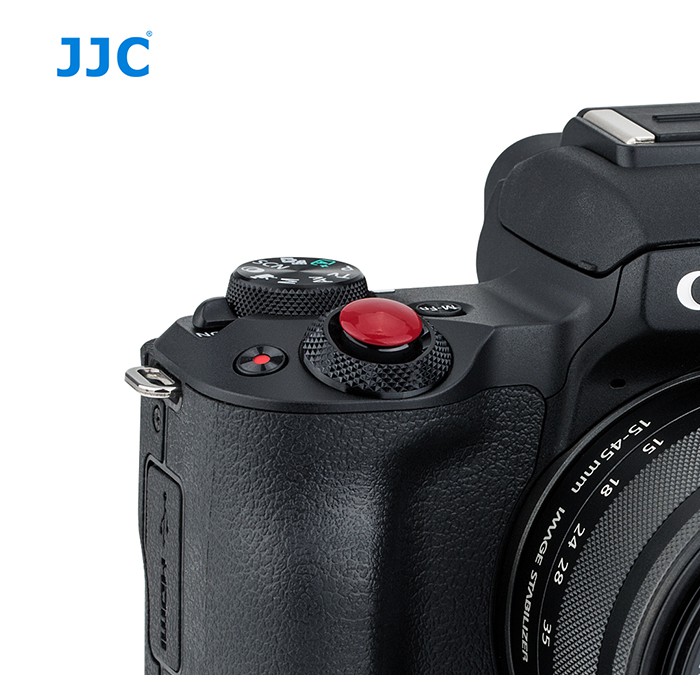 JJC Soft Release ปุ่มแปะซัตเตอร์ แบบนูนสีแดง | Shopee Thailand