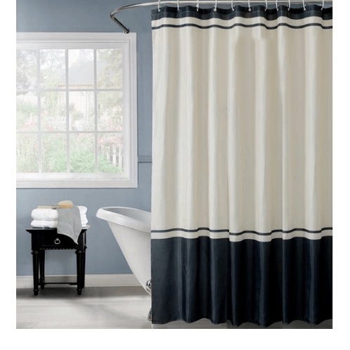 GlobalHouse Primo ม่านห้องน้ำโพลีเอสเตอร์ ลายทาง รุ่น 231338 ขนาด ...