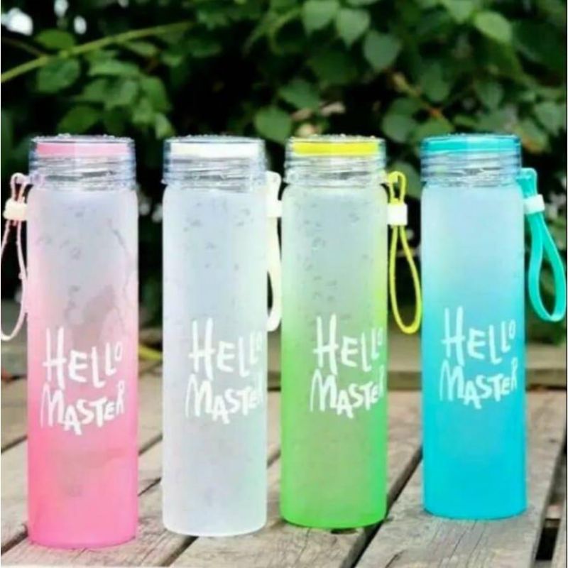 ขวดน้ําดื่ม Hello Master ทรงกลมขนาด 500 มล. - น้ํากรองสีใส Hello Master ...