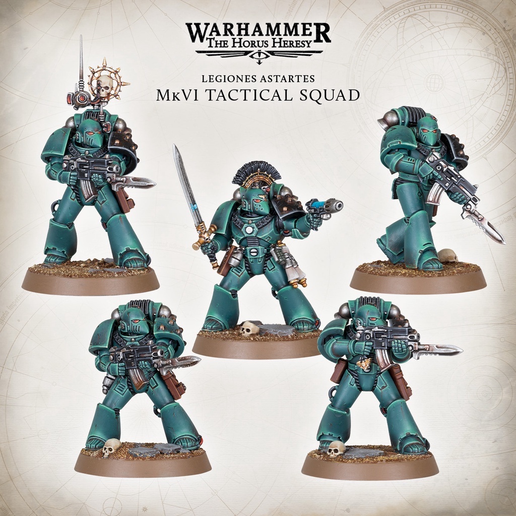Warhammer : The Horus Heresy - Age of Darkness - MKVI Tactical Squad ...
