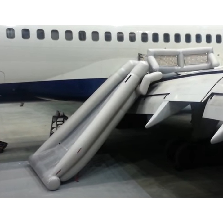 BOEING B-757 Escape Evacuation slide Over Wing Slide Raft | Shopee Thailand