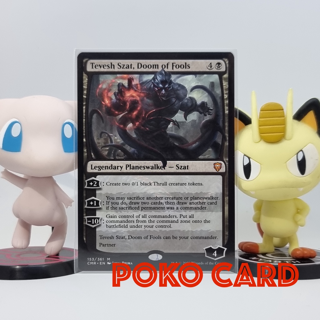 Tevesh Szat, Doom of Fools ชุด Commander Legends การ์ด Magic the ...