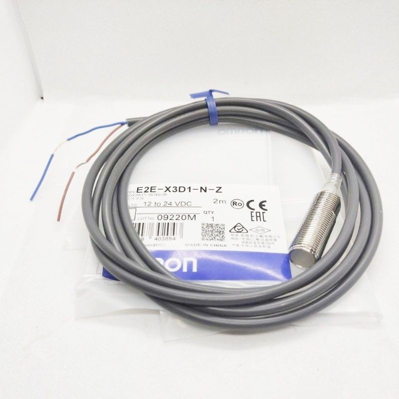 E2E-X3D1-N-Z เป็นพร็อกซิมิตี้เซ็นเซอร์จับโลหะ 2สาย DC M12 ชนิด No ระยะจับ 3มิล | Shopee Thailand