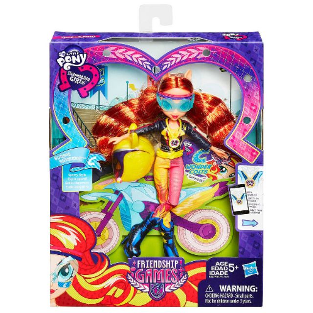 My Little Pony Equestria Girls Sunset Shimmer Sporty Style Motocross ...