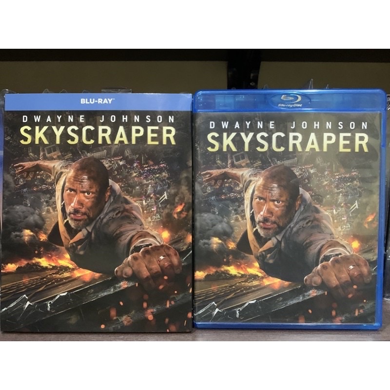 Skyscraper : ระห่ำตึกเสียดฟ้า Blu-ray แผ่นแท้ มือสอง เสียงไทย บรรยายไทย ...