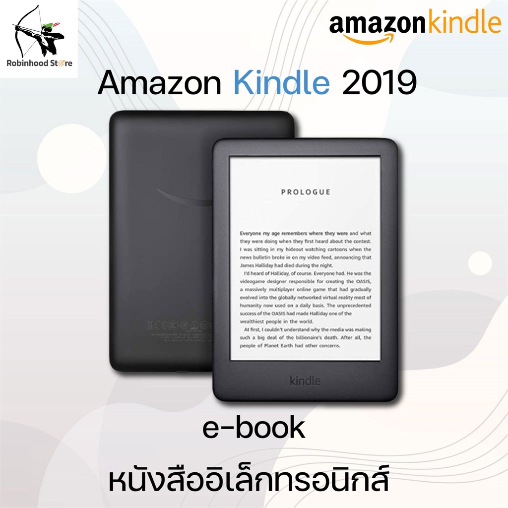 Amazon Kindle eBooks Reader (10th Gen 2019) 8GB / Wi-Fi หน้าจอขนาด 6 ...