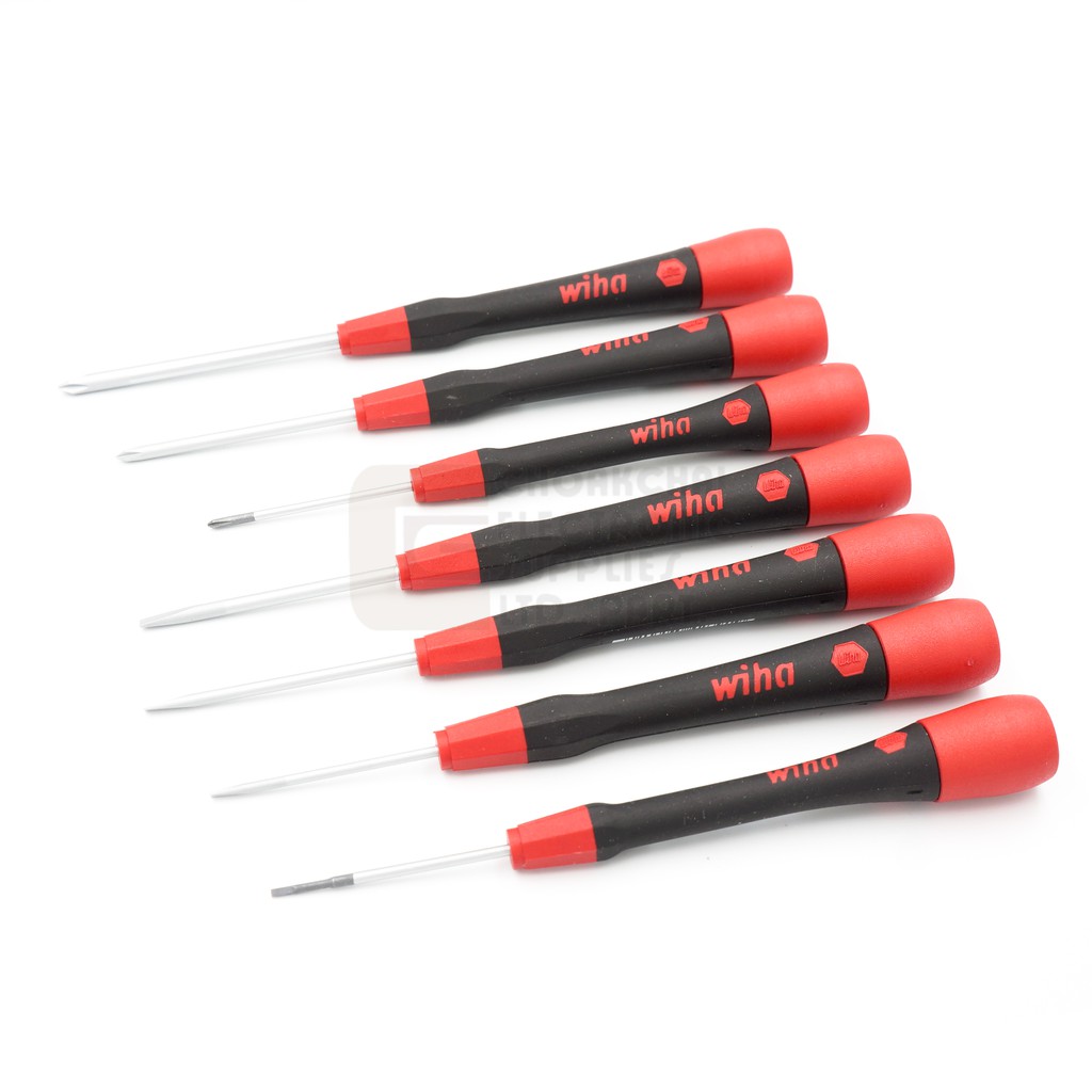 Wiha PicoFinish ชุดไขควง 7ด้าม หัวแบนและแฉก Slotted PH1 PH0 PH00 รุ่น ...