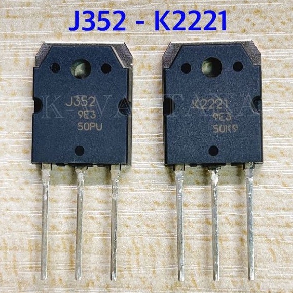 Mosfet มอสเฟต เบอร์ J352 - K2221 ยี่ห้อ RENESAS ของแท้ จำนวน1คู่ ...