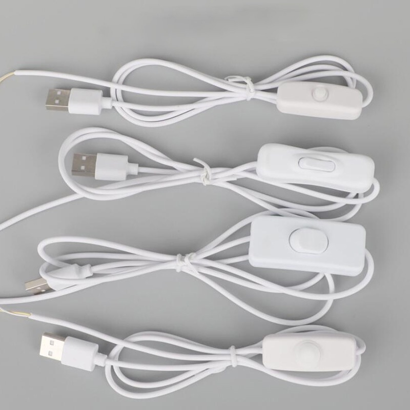 Dc 5V USB ชายสาย 501 303 304 เปิด/ปิดสวิทช์แจ็ค 2Pin DIY แหล่งจ่ายไฟ ...