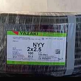 สายไฟ NYY 2 x 2.5 sq.mm. ยาซากิ YAZAKI 100 เมตร | Shopee Thailand