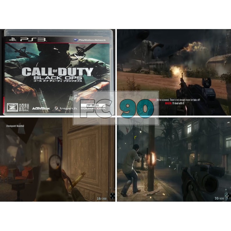 แผ่นเกม Call of Duty: Black Ops [PS3] แผ่นแท้ ญี่ปุ่น มือสอง สภาพดี ไม่ ...