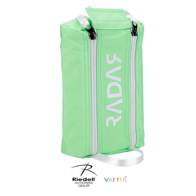 Radar Wheelie Mini Zip Bag Riedell Roller Skate Wheel กระเป๋าผ้าซิปใส่ ...