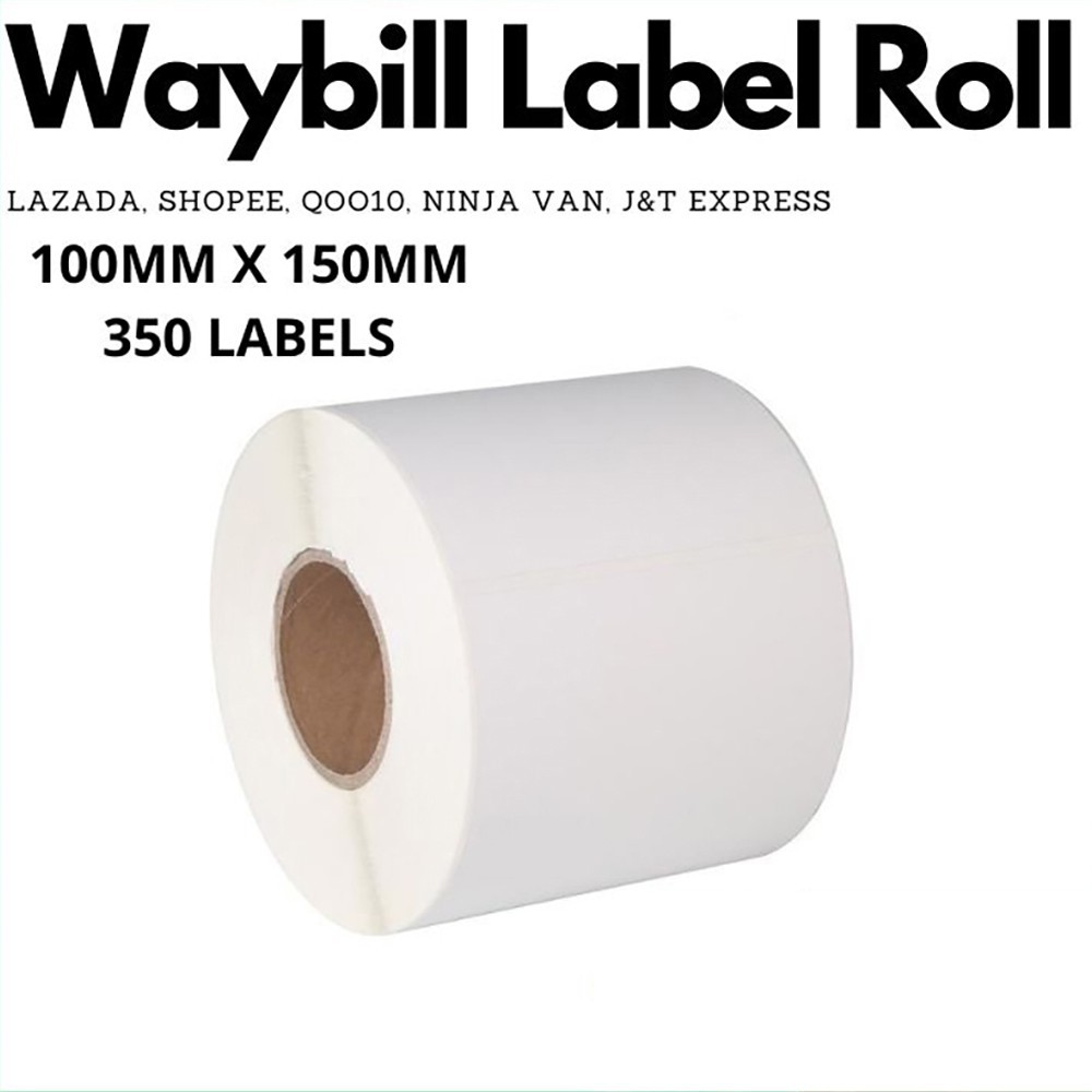 100X150 Mm/ 4X6 Inches Direct Thermal Label Waybill/ Airway Bill ...