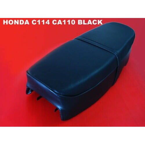 COMPLETE DOUBLE SEAT "BLACK" (B) Fit For HONDA C114 C115 C110 C111 ...