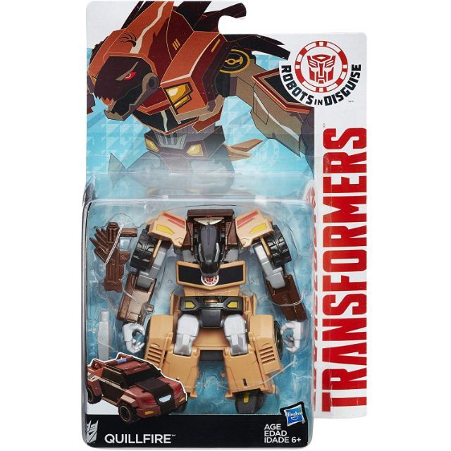 Transformers: Robots in Disguise Warrior Class Quillfire (Weaponizers ...