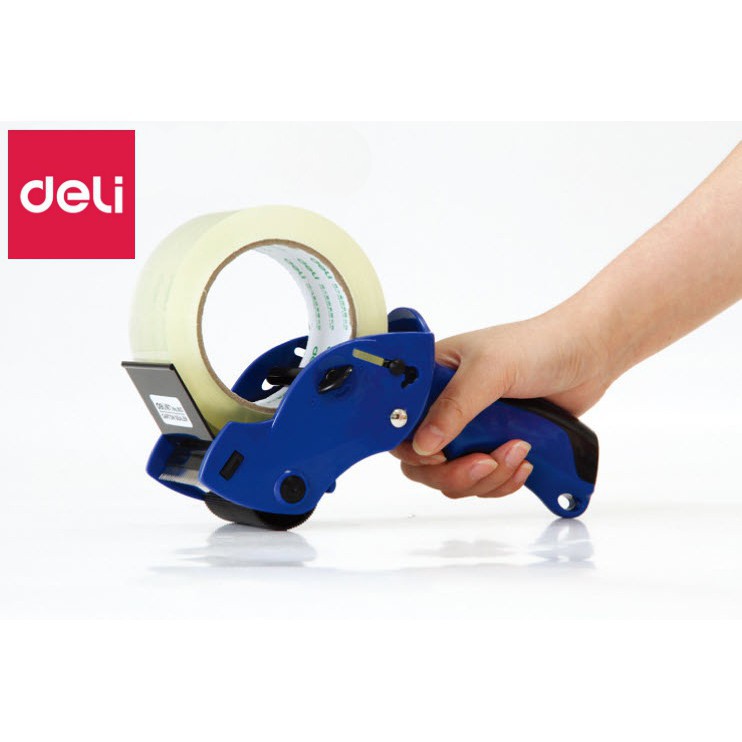 ที่ตัดOpp Deli 803 Carton Sealer อุปกรณ์ตัดเทปปิดกล่อง-มีสีน้ำเงินและ ...