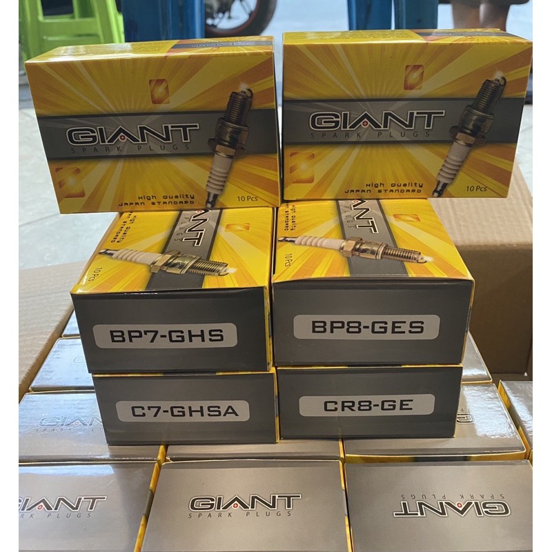 หัวเทียนไจแอนด์ CR7,CR8,BP7,BP8 ราคาต่อหัว | Shopee Thailand