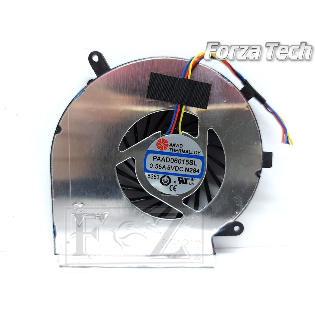 พัดลมพัดลม CLEVO MSI PE70 PE60 GP72 GP62 GL62 GL72 GE62 GE72 PAAD06015SL N284 4 พินขวาซ้าย ...