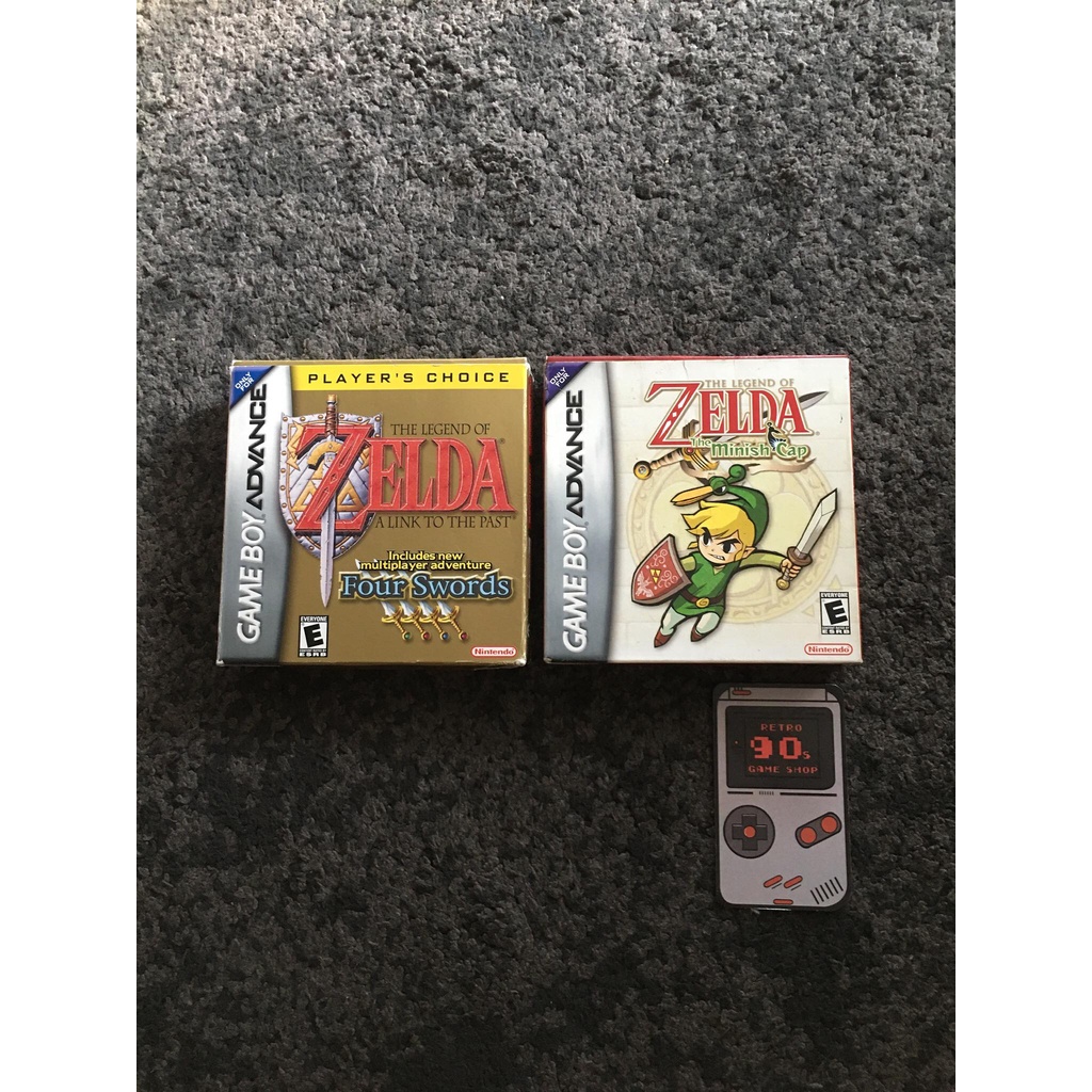 Nintendo Cartridge Gameboy Advance Zelda Collection Boxset / USA ...