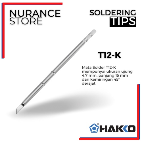 ดอกสว่านเจาะบัดกรี MATA Hakko T12-K (u Hakko FX-951) ดอกบัดกรี | Shopee Thailand