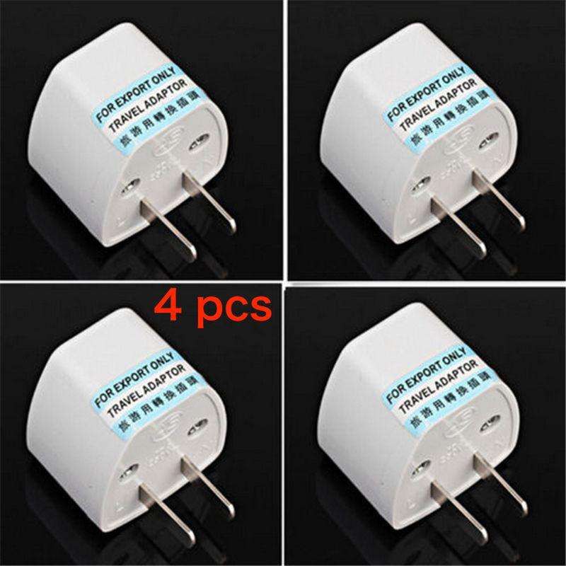 Universal Travel AC Wall Power Adapter China and UK Plug to US Plug ...