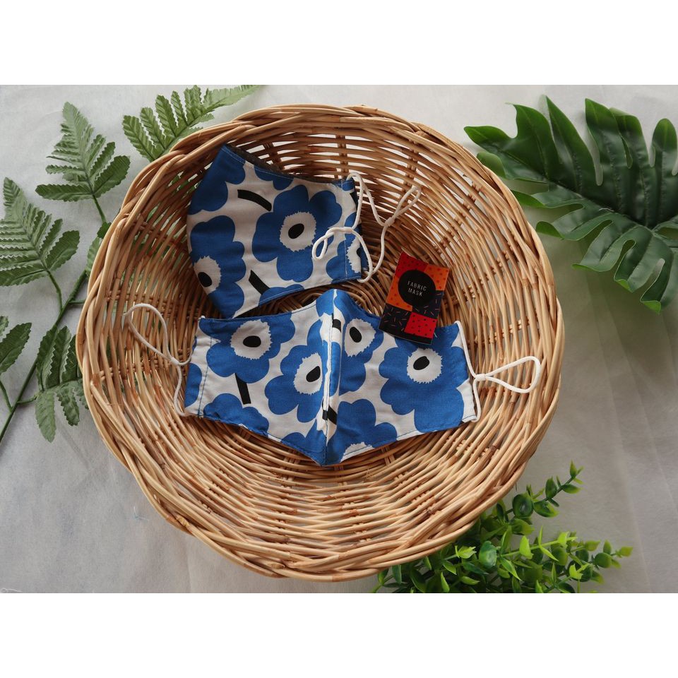 Erinnern.official : Po-ka-dot collection หน้ากากผ้า 3 ชั้น ซับด้วยคอต ...