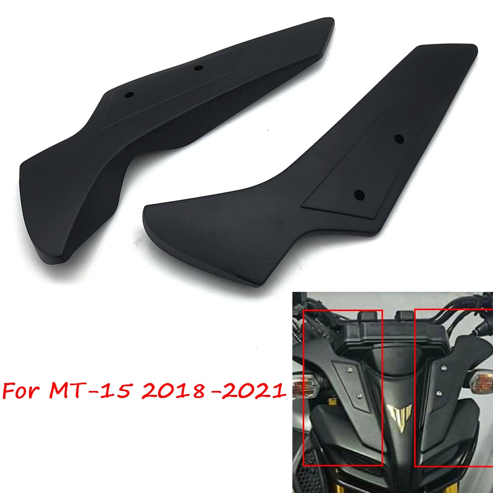 Motorcycle Front Windshield Aerodynamic Fairing Winglets Protector ...