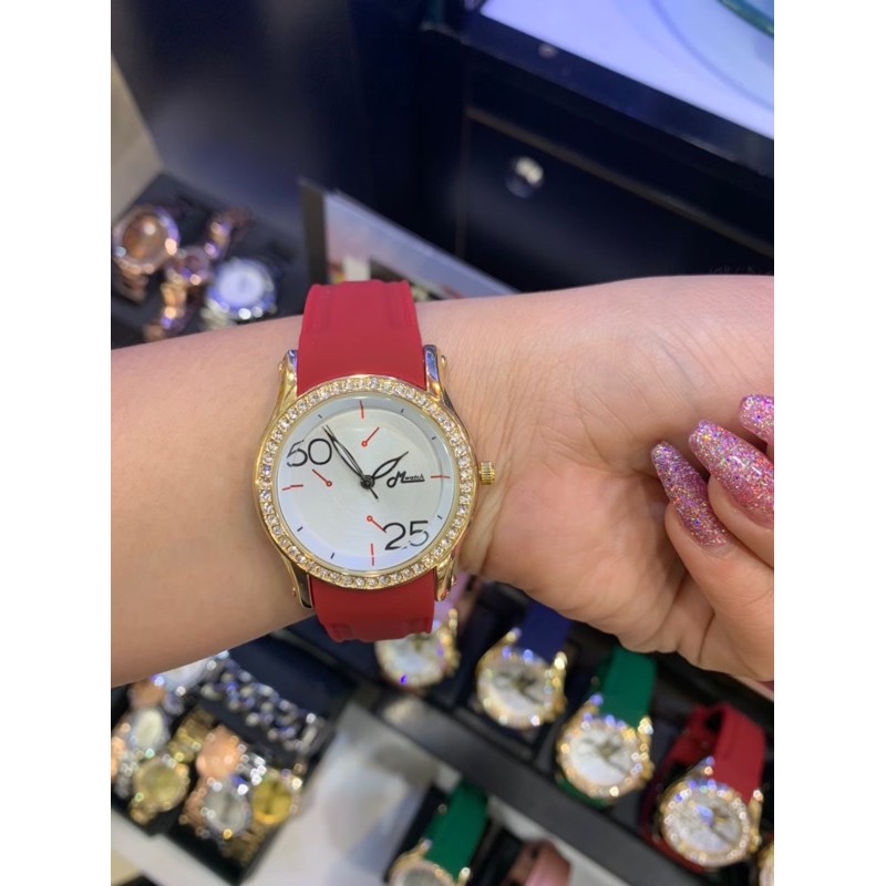 นาฬิกาแฟชั่นMwatchสายยาง | Shopee Thailand