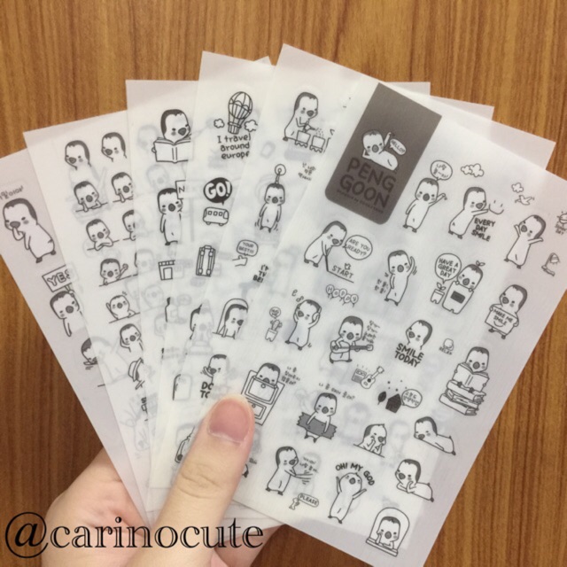 Sticker PVC "Peng Goon" | Shopee Thailand