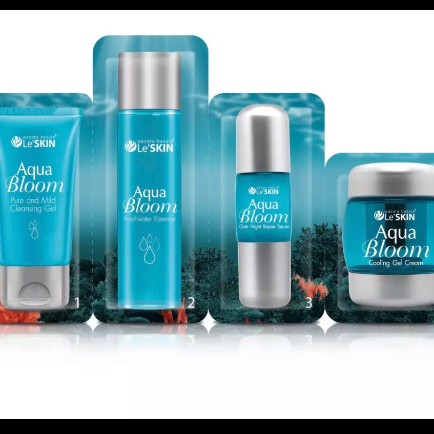 เลอสกิน Aqua Bloom Starter Kit ชุดทดลอง | Shopee Thailand