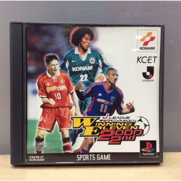 แผ่นแท้ [PS1] J.League Winning Eleven 2000 2nd (Japan) (SLPM-86668) 2 PES | Shopee Thailand