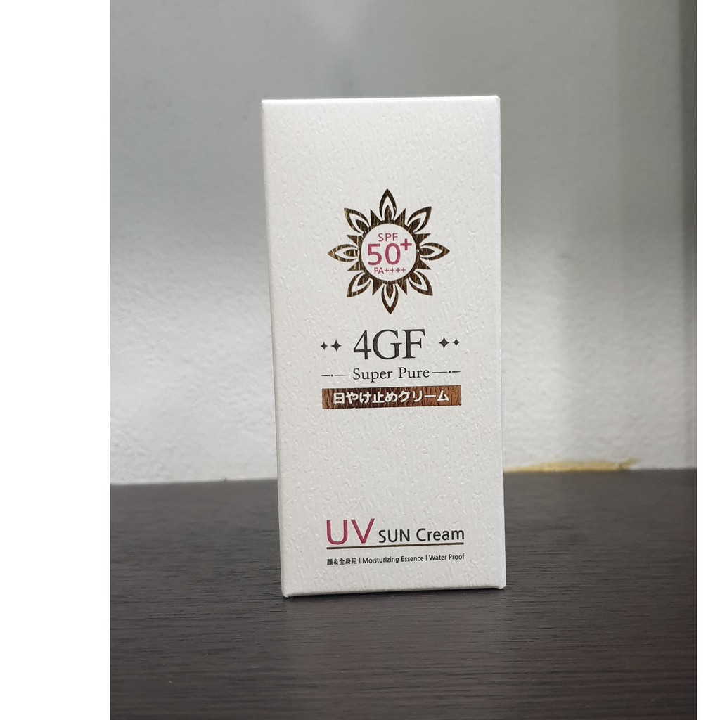 ครีมกันแดด 4GF Super pure SPF50 PA++ | Shopee Thailand