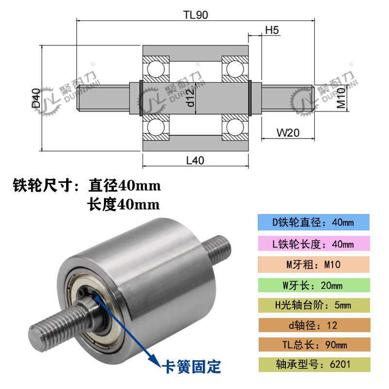 สายพานพานลําเลียง พร้อมลูกกลิ้ง และตลับลูกปืน โลหะ สองหัว ล้อเหล็กไดนาม ...