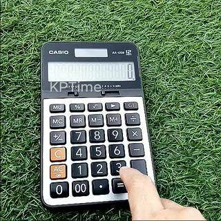 เครื่องคิดเลข Casio AX-120B 12 หลัก ของแท้ ประกันศูนย์ 2 ปี | Shopee Thailand