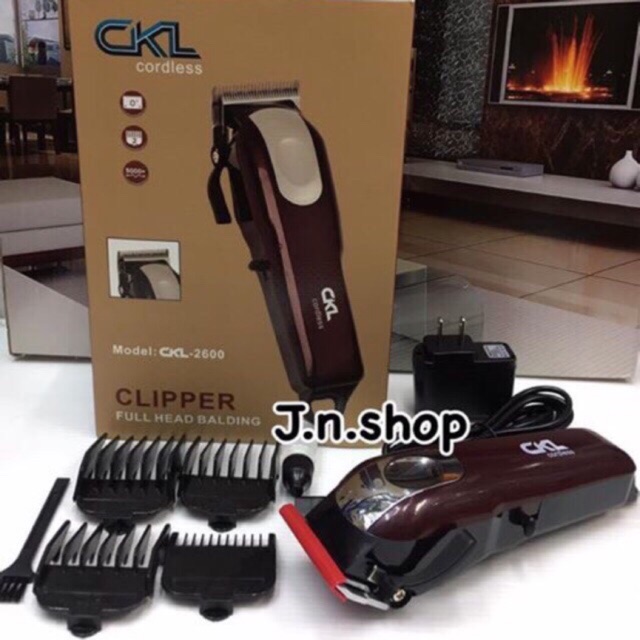 แบตตาเลี่ยน ตัดผม รุ่น CKL-2600 | Shopee Thailand