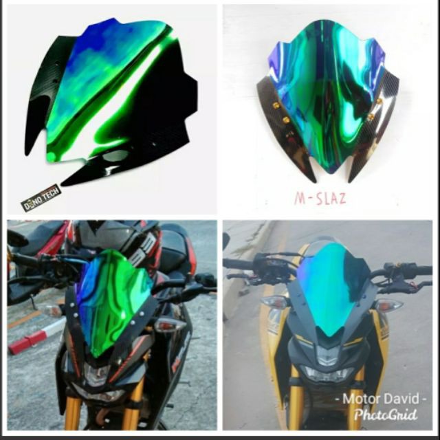 ชิวหน้า สีปรอท Yamaha Mslaz งานคุณถาพ ลดราคาโปรโมชั่น | Shopee Thailand