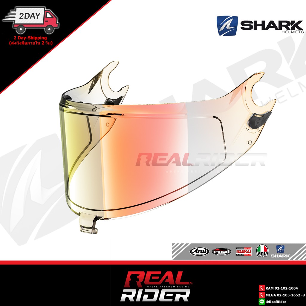 ชิลด์ SHARK Spartan GT // Spartan RS - SHARK VISOR | Shopee Thailand