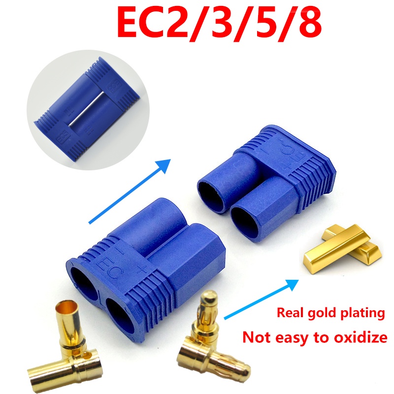EC3 ,EC5, EC8 ขั่วต่อสาย แบตเตอรี่ Adapter Connecter | Shopee Thailand