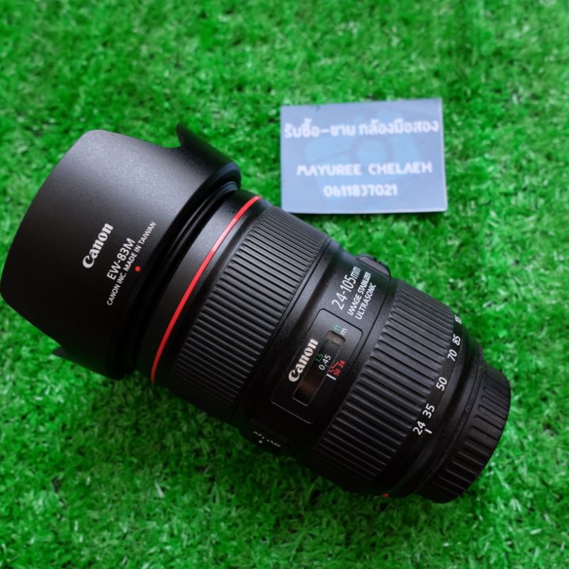Canon EF 24-105 F4L is ii (รุ่นสอง)ใช้งานปกติ 100% ทุกระบบ | Shopee Thailand