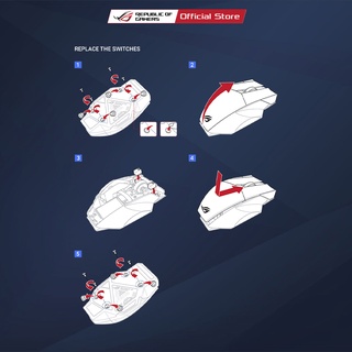 ASUS ROG Spatha X Wireless gaming mouse, 12 programmable buttons ...