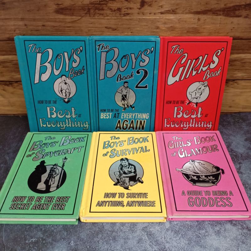 The Boys' Book _ The Girls' Book.(มือสอง) | Shopee Thailand