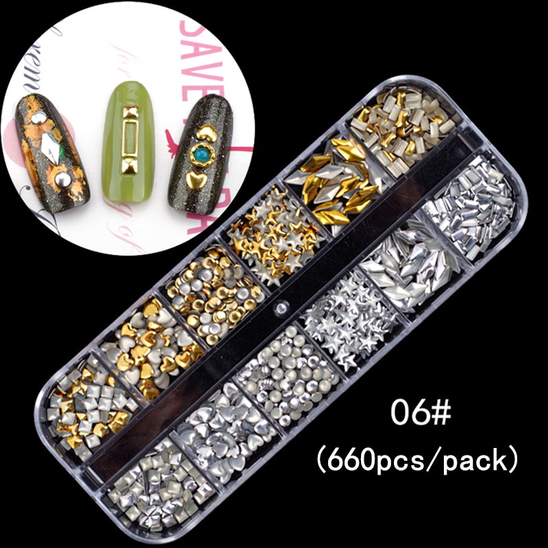 [Value Choice] LIMEGIRL อุปกรณ์ตกแต่งเล็บ คริสตัล 3D ทรงพิเศษ Diy ...