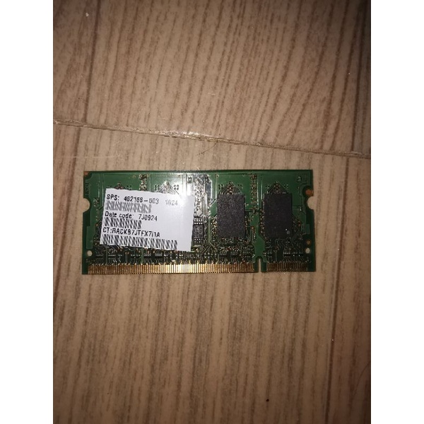 RAM notebook ddr2 1 GB | Shopee Thailand