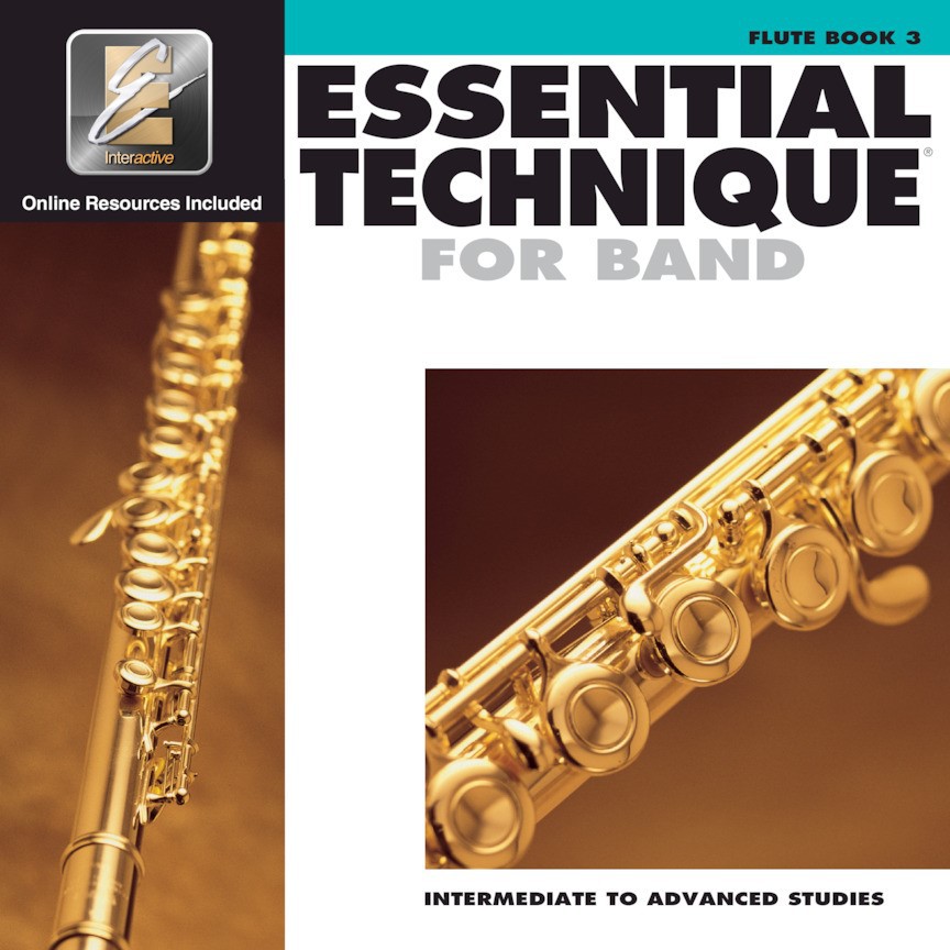 ESSENTIAL TECHNIQUE for Band Flute Book 3 (Online Resources) | Shopee Thailand