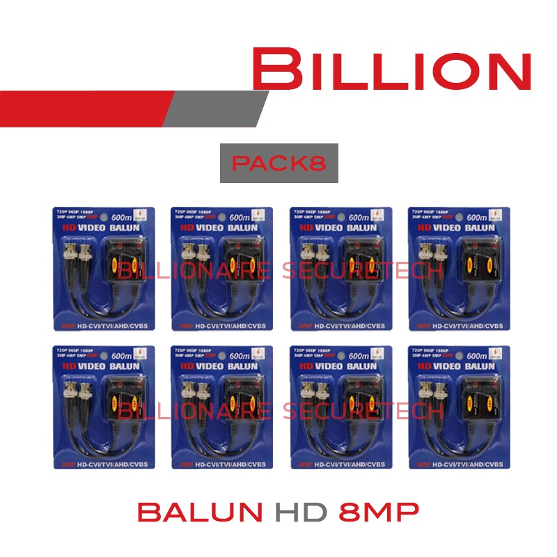 HD VIDEO BALUN 600 M. บาลัน 600 เมตร รองรับกล้องความละเอียดสูงสุด 8 ...